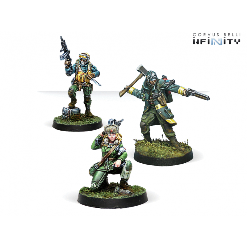 Infinity figurines du Ariadna Support Pack