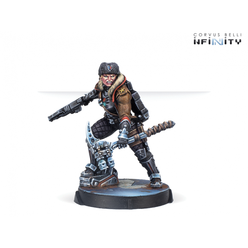 Figurine Infinity - Varangian Guard avec un Submachine Gun