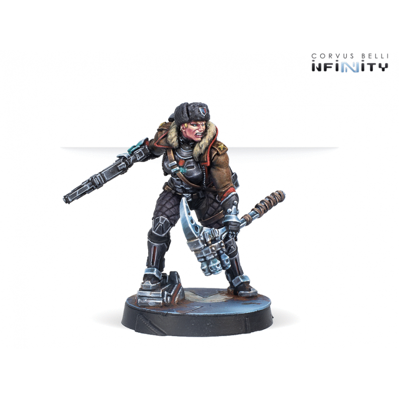 Figurine Infinity - Varangian Guard avec un Submachine Gun