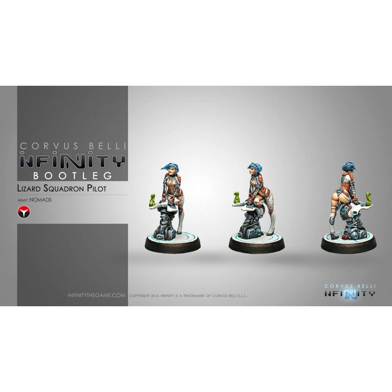 Infinity (Corvus Belli) - Lizard Pilot Bootleg