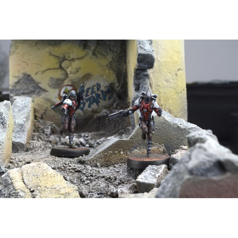 Infinity (Corvus Belli) - Hellcats (Hacker / Boarding Shotgun)