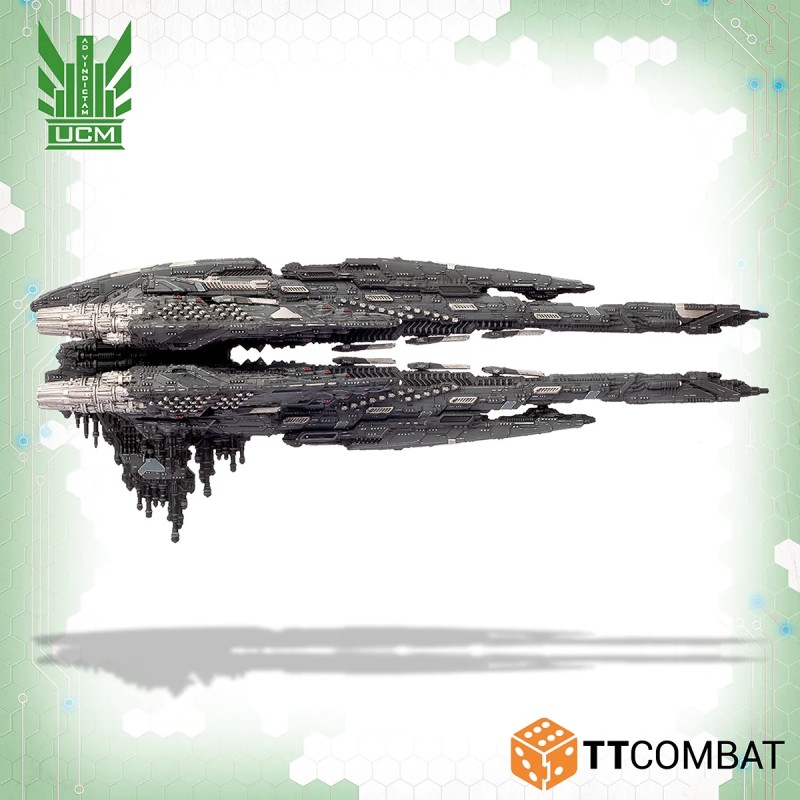 Dropfleet Commander - UCM London Dreadnought