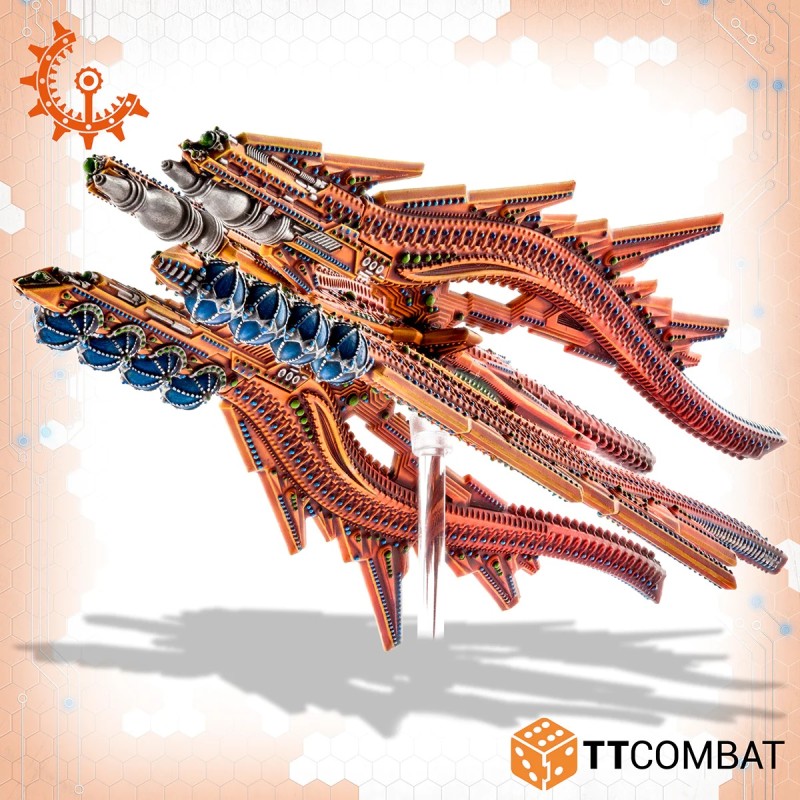 Dropfleet Commander - Shaltari Battlecruiser Ruby/Sapphire