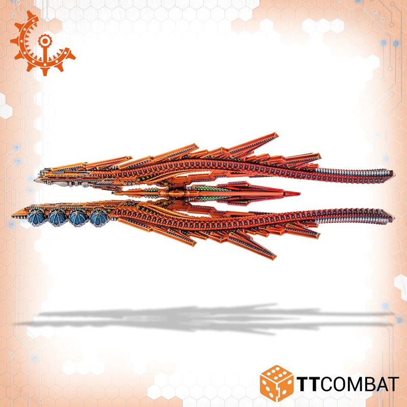 Dropfleet Commander - Shaltari Battlecruiser Ruby/Sapphire