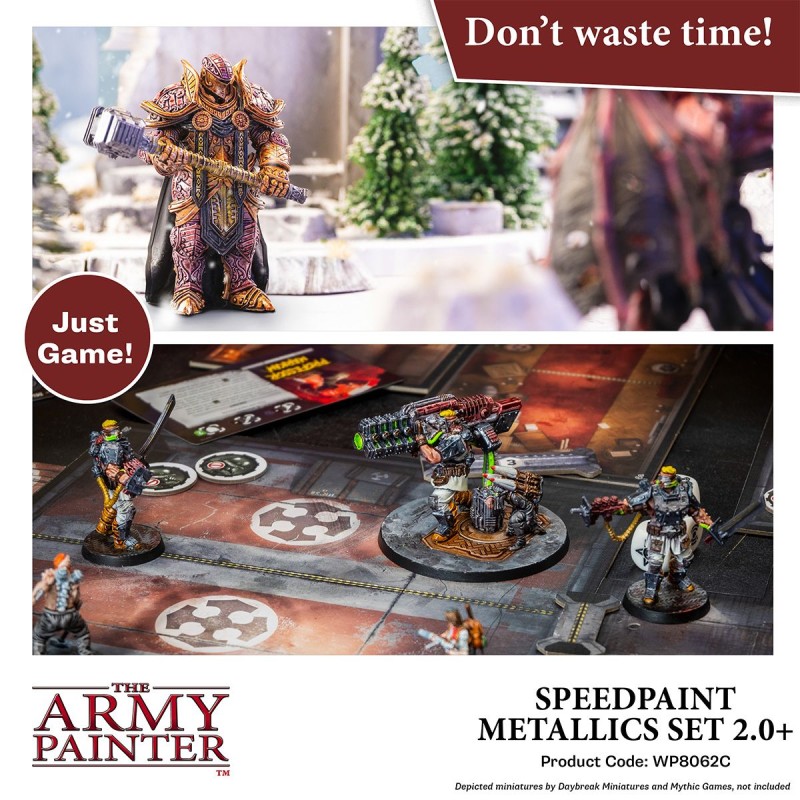 Speedpaint Metallics Set 2 d'Army Painter
