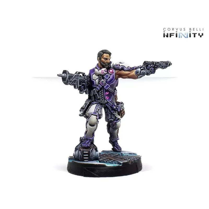 Figurines Aleph du Booster Pack Beta pour Infinity (Corvus Belli)