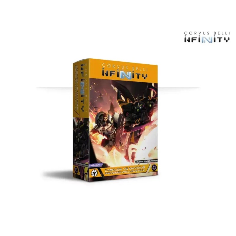 Infinity - Figurines de Caskuda Vs Maximus Pre-Order Exclusive Pack