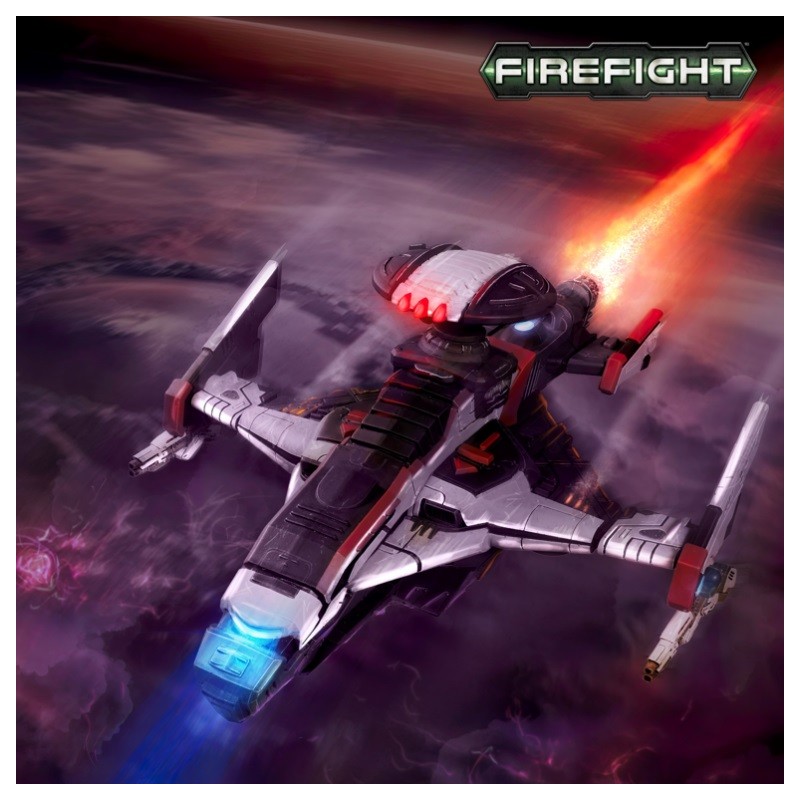 Figurine de l'Enforcer Comms Interceptor pour Firefight de Mantic Games