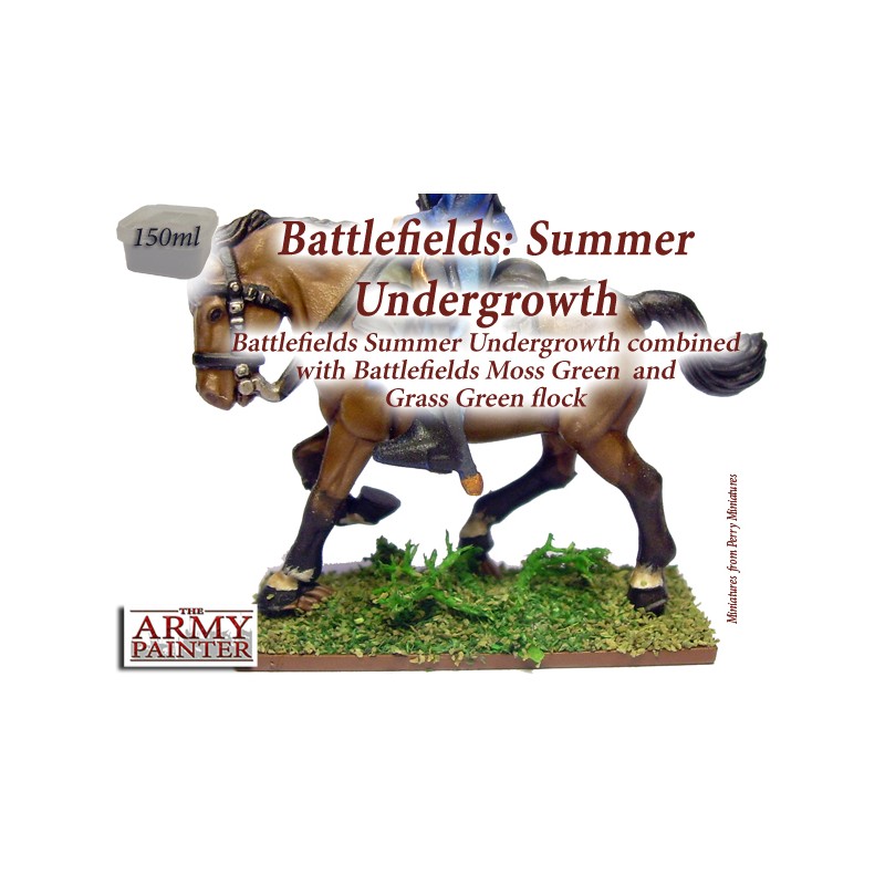 Army Painter - Painter - Battlefields : Summer Undergrowth Basing