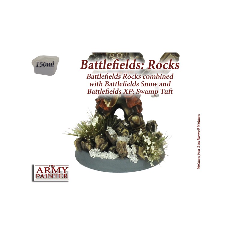 Army Painter - Painter - Battlefields : Battlefield Rocks Basing