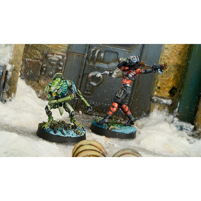 Infinity (Corvus Belli) - Raicho Pilot et Scindron Ancillary Remote Unit