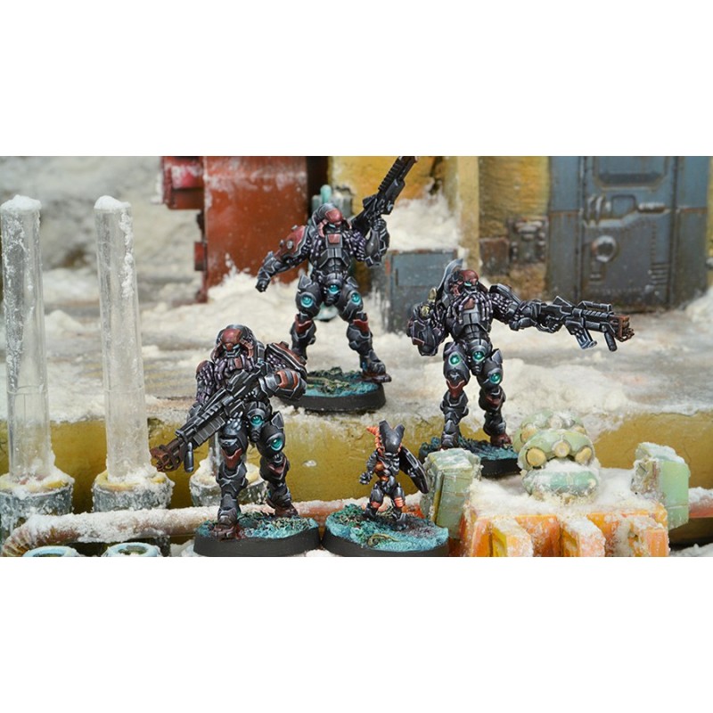 Infinity (Corvus Belli) - Suryats, Assault Heavy Infantry (V2016)