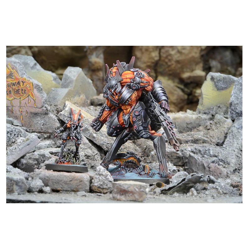 Infinity (Corvus Belli) - Avatar et Staldron Unit