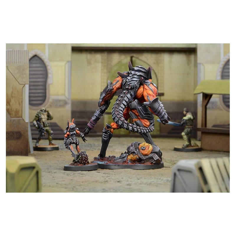 Infinity (Corvus Belli) - Avatar et Staldron Unit