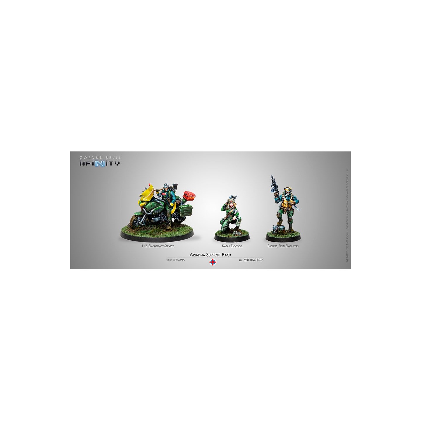 Ariadna Support Pack - Infinity the Game sur Fighouse.fr