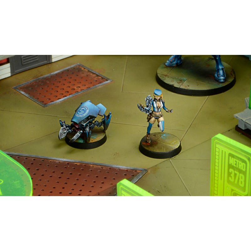 Infinity (Corvus Belli) - Tech Bee et Crabbot Ancillary Remote Unit