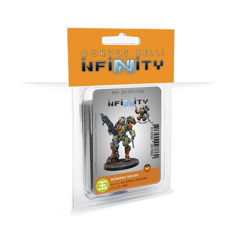 Infinity - Mowang Troops (MULTI Rifle/ Red Fury)