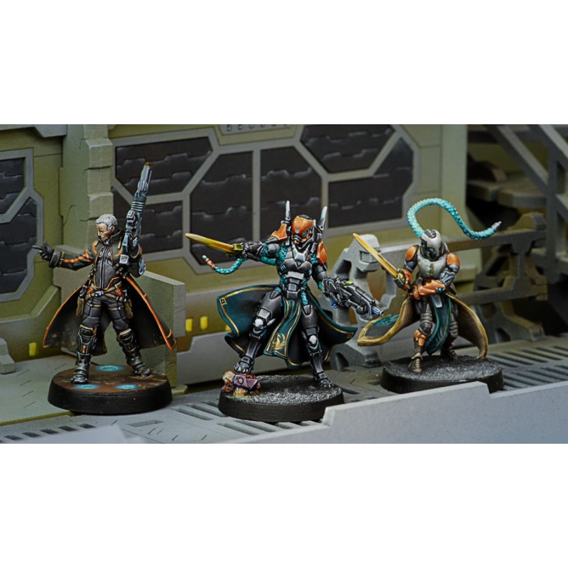 Figurines Infinity (Corvus Belli) - Imperial Agent, Crane Rank (Fusil ...