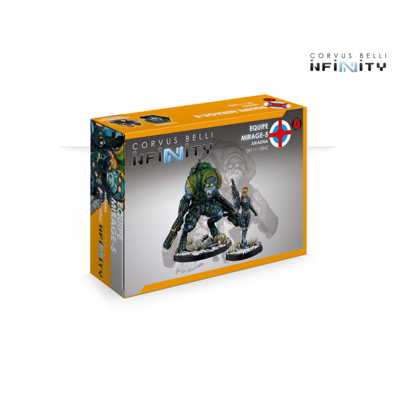 Infinity (Corvus Belli) - Equipe Mirage 5 (Margot & Duroc)